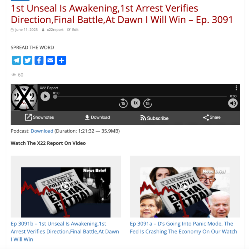 X22 Report (@X22Report)