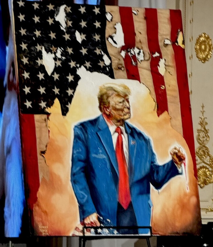 Donald J. Trump: "This artist, whoever he is, is very talented ...