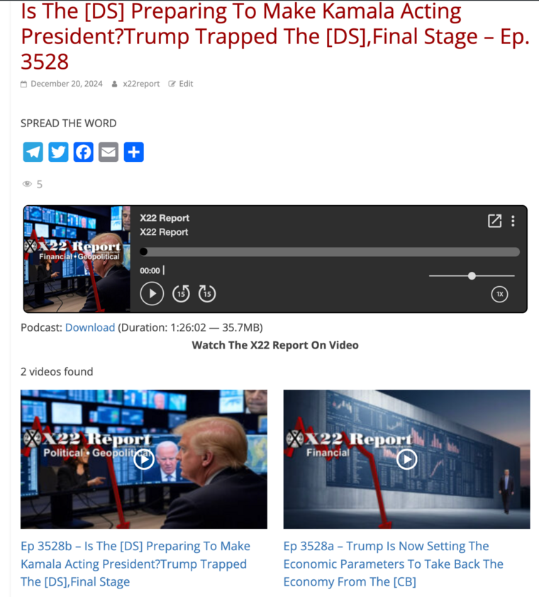 X22 Report (@X22Report)