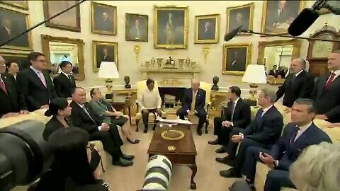 Donald J. Trump: "It's a great honor to have President Ferdinand Marcos ...
